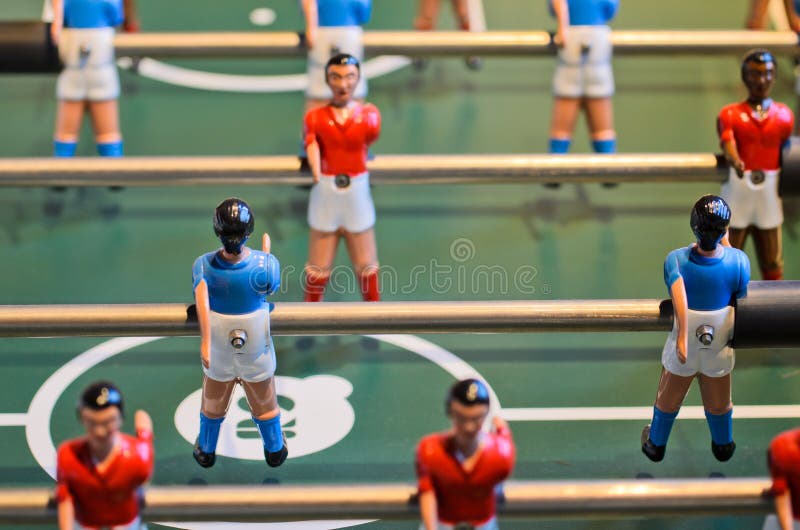 Table football stock image. Image of tabletop, ball, competition - 38319377