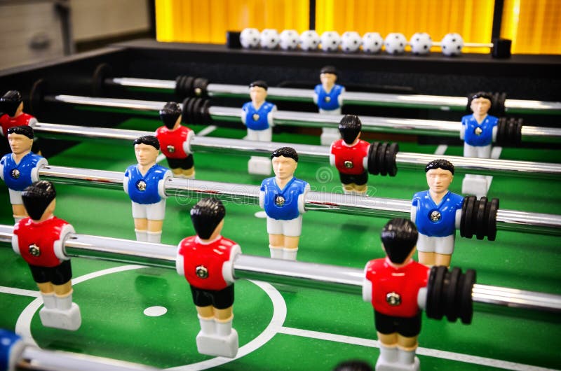 Table football, foosball stock photo. Image of foosball - 141214932