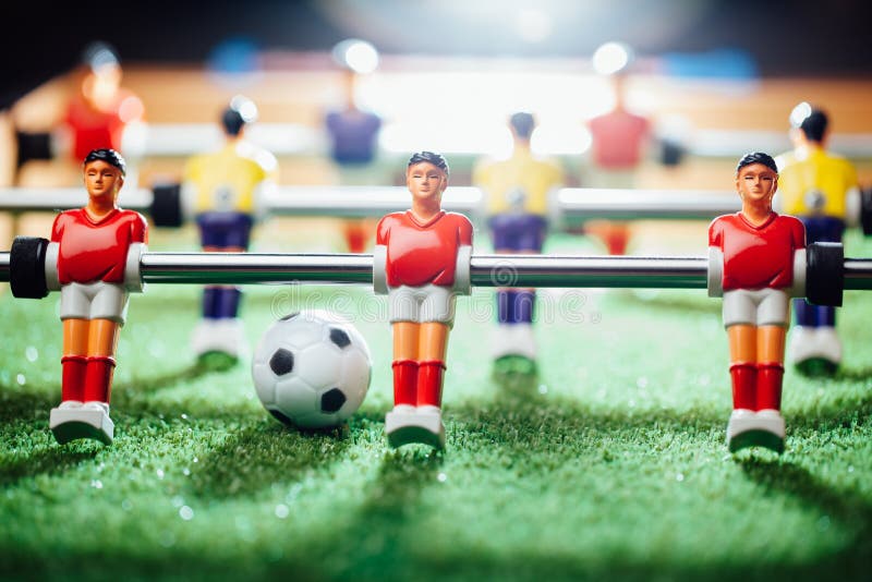 Table Football Game, Abstract Light Stock Image - Image of abstract ...