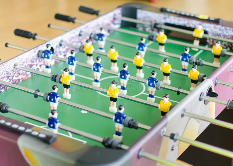 Table football game stock image. Image of figurine, little - 30381361