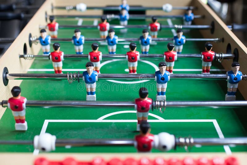 Table football player stock image. Image of black, jersey - 72689289