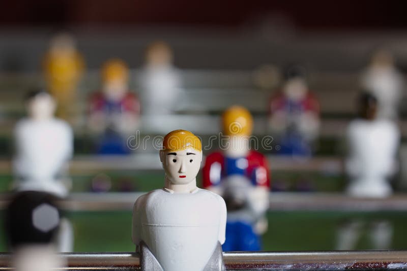 Table football players stock photo. Image of entertainment - 29653412