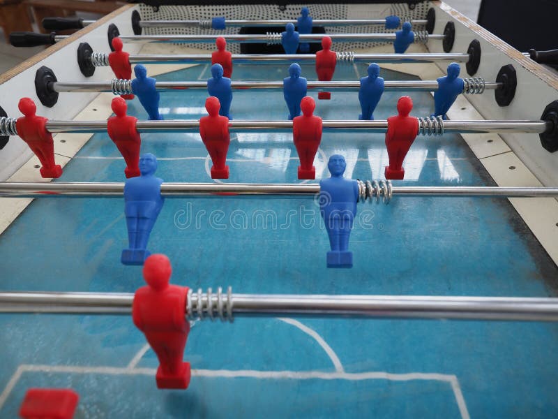 Table football soccer stock photo. Image of sports, metegol - 299064764