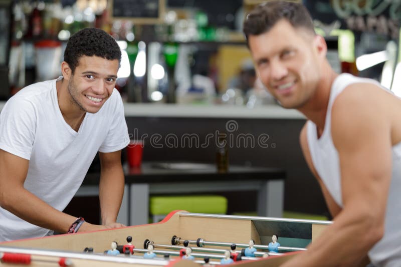 Table Football Soccer Game Kicker Stock Photo - Image of family ...