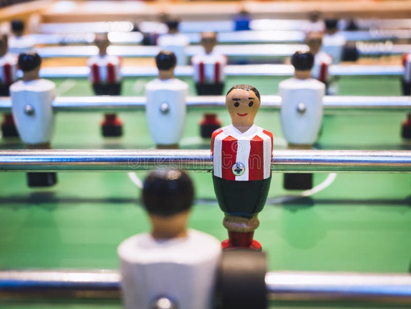 Table Football Soccer Game Team Player Competition Stock Photo - Image ...