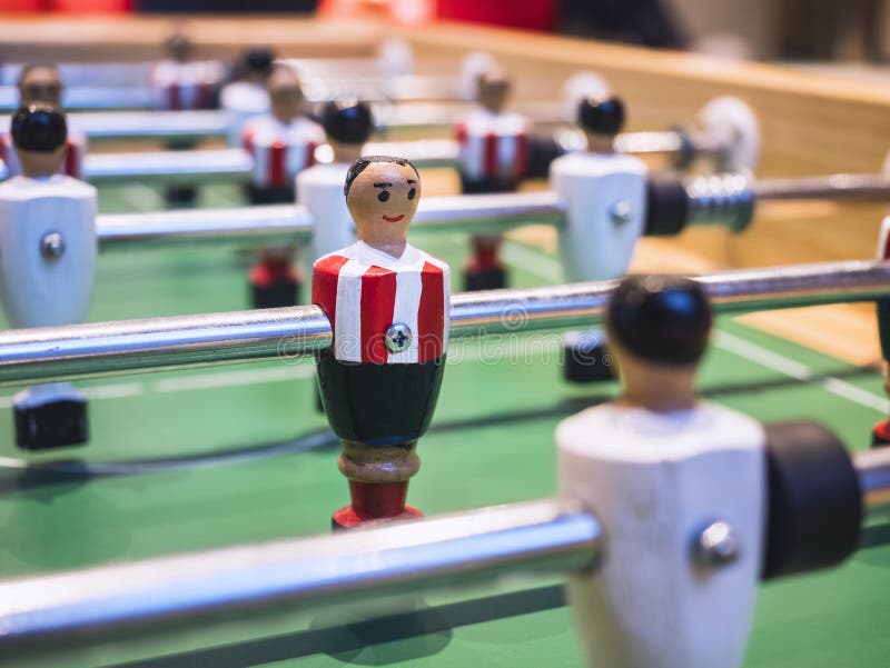 Table Football Soccer Game Team Player Competition Stock Image - Image ...