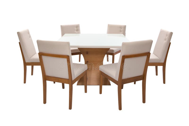 Table and chairs stock image. Image of glass, furniture - 105087693