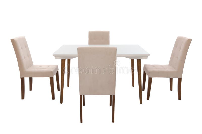 Table and chairs stock image. Image of glass, furniture - 105087693