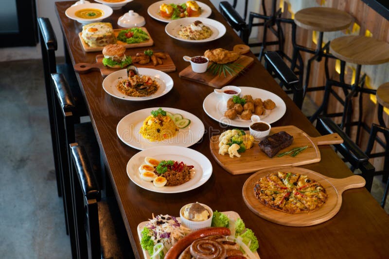 Table Full Delicious Food Stock Images - Download 23,526 Royalty Free ...