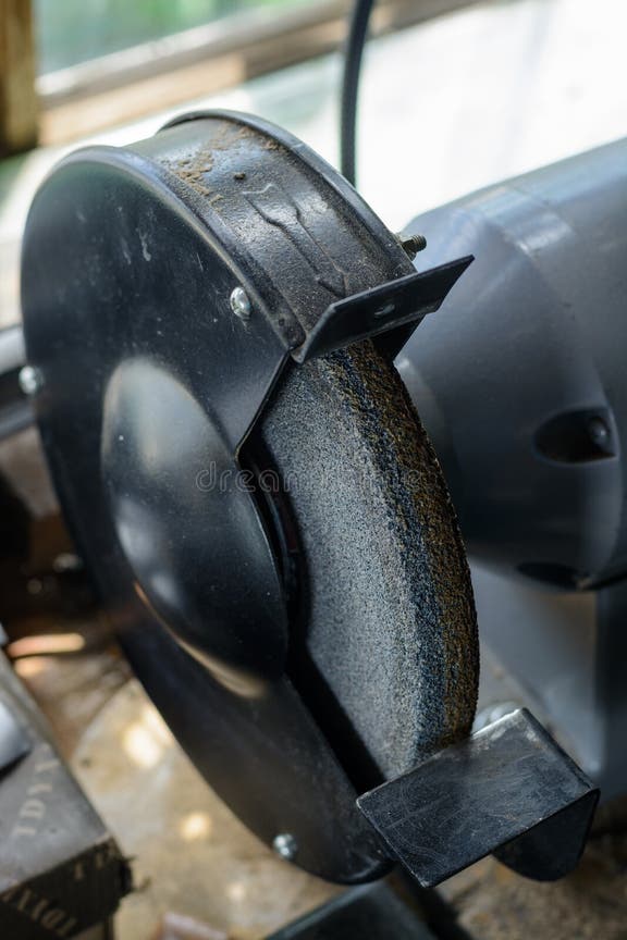 Table grinding machine stock photo. Image of power, wheel - 57451182