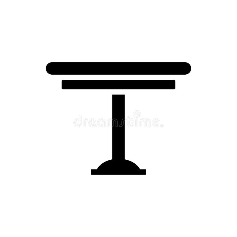 Table Icon Flat Vector Template Design Trendy Stock Vector ...