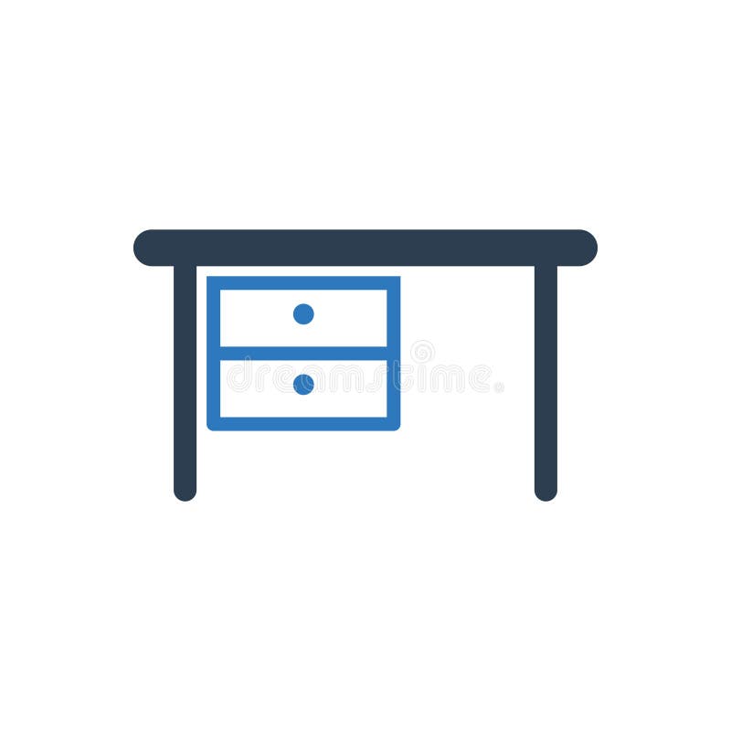 Table Icon stock illustration. Illustration of interior - 374788648