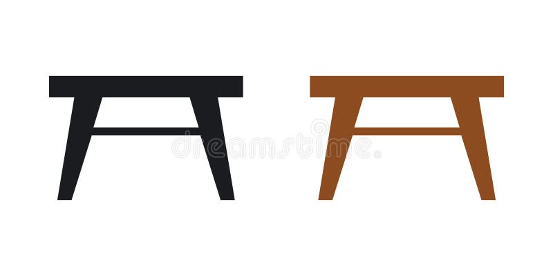 Table icon vector stock vector. Illustration of home - 348159257