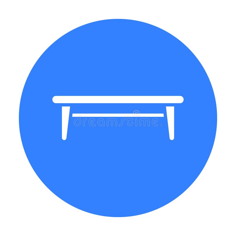 Table Icon of Vector Illustration for Web and Mobile Stock Vector ...