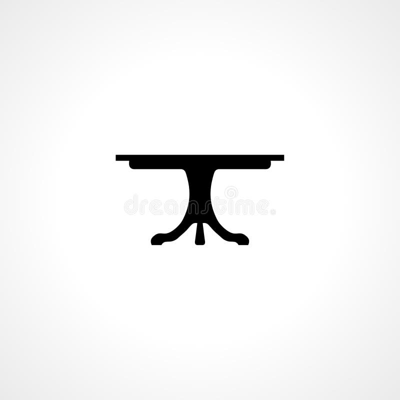 Table Icon. Table Vector Icon. Table Isolated Icon Stock Illustration ...