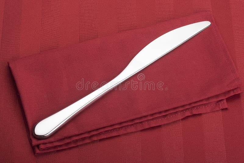 Table knife stock image. Image of dinner, clean, flatware - 18908415