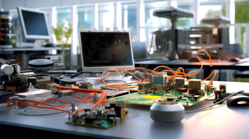 Microelectronics Ai Stock Illustrations – 321 Microelectronics Ai Stock ...