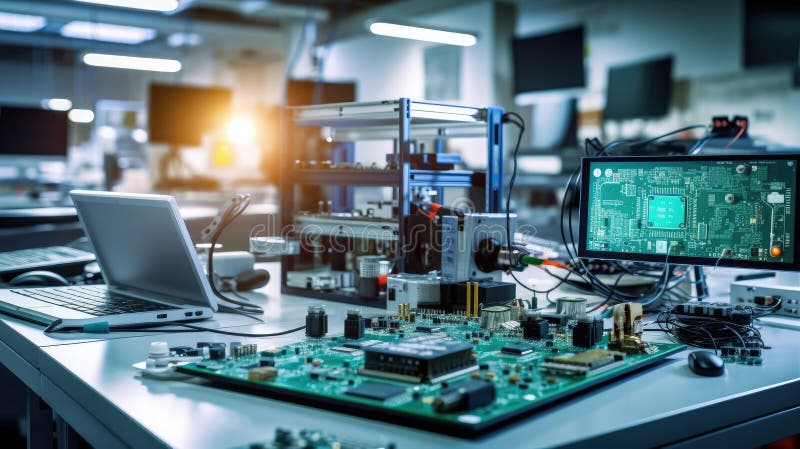 Microelectronics Ai Stock Illustrations – 321 Microelectronics Ai Stock ...