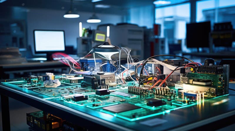 Microelectronics Ai Stock Illustrations – 321 Microelectronics Ai Stock ...