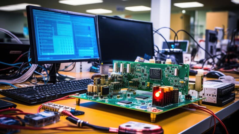 Microelectronics Ai Stock Illustrations – 321 Microelectronics Ai Stock ...