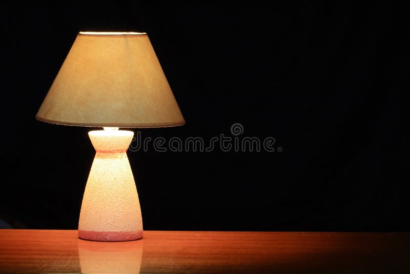 Table Lamp stock image. Image of classic, leisure, luminous - 11652545