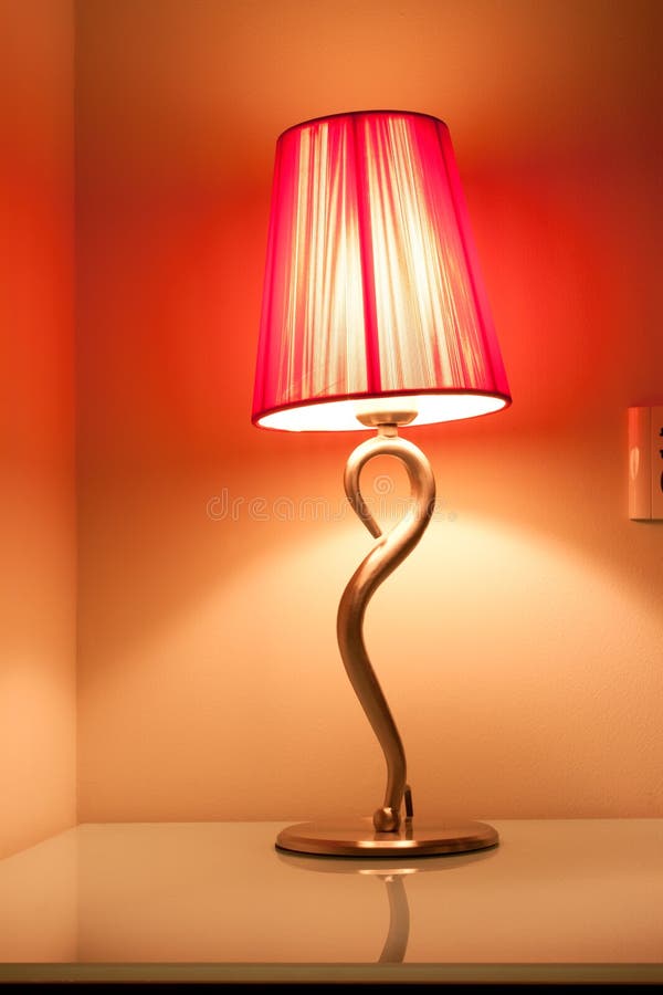 Table lamp stock photo. Image of brilliant, apartment - 19450970