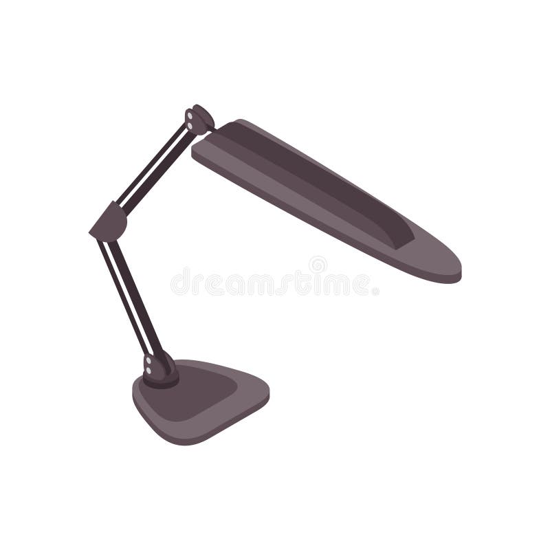 Table Lamp Isometric Composition Stock Vector - Illustration of baby ...