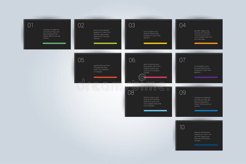 Table Layout Template. Schedule, Spreadsheet, Infographic Element Stock ...