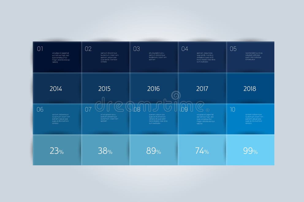 Table Layout Template. Schedule, Spreadsheet, Infographic Element Stock ...