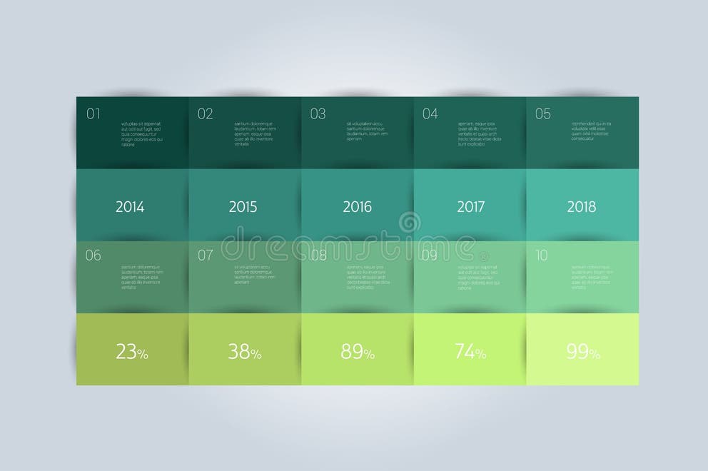 Table Layout Template. Schedule, Spreadsheet, Infographic Element Stock ...