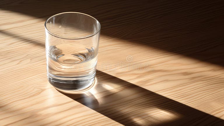 Table light refraction stock illustration. Illustration of exits ...