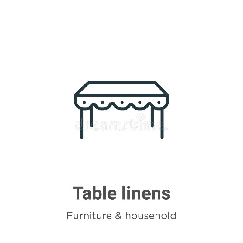 Linens Outline Stock Illustrations – 849 Linens Outline Stock ...