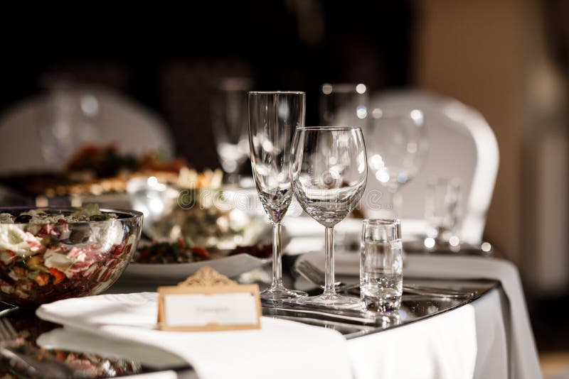 Table manner and etiquette stock photo. Image of reception - 184718486