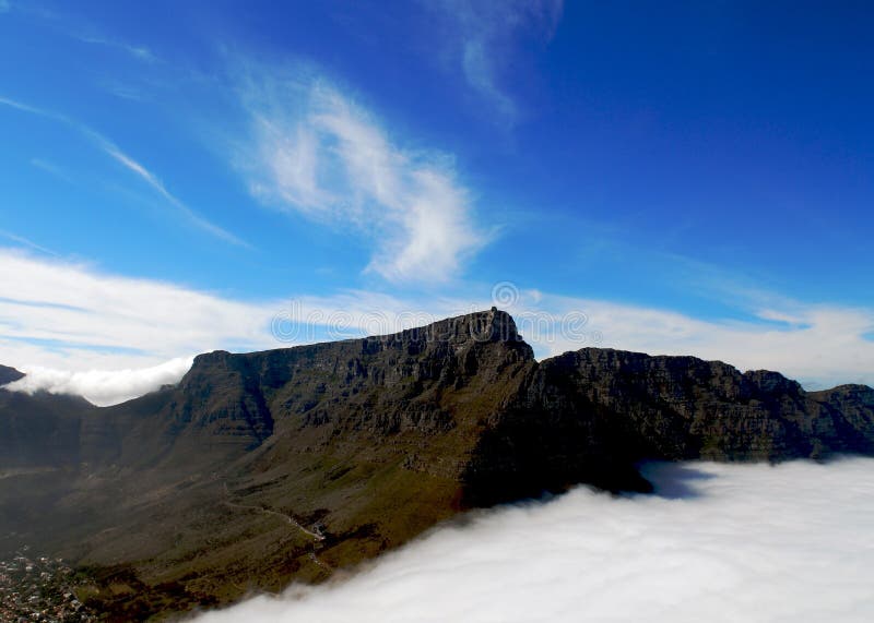 Table Mountain stock image. Image of slope, nature, mountain - 2509163