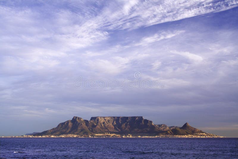 Table mountain summer stock photo. Image of destination - 1678888