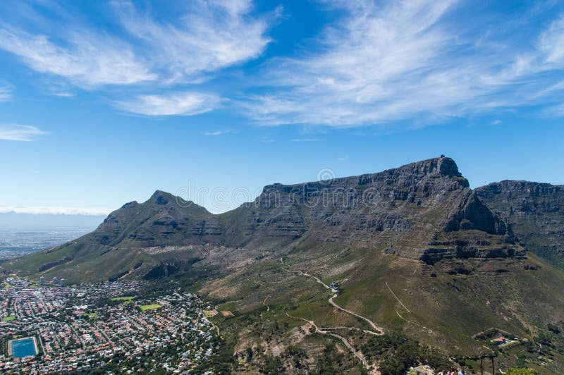 Table Mountain stock image. Image of table, africa, cape - 43445795