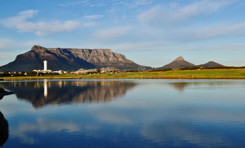 Table Mountain stock image. Image of texture, sunsise - 101173087