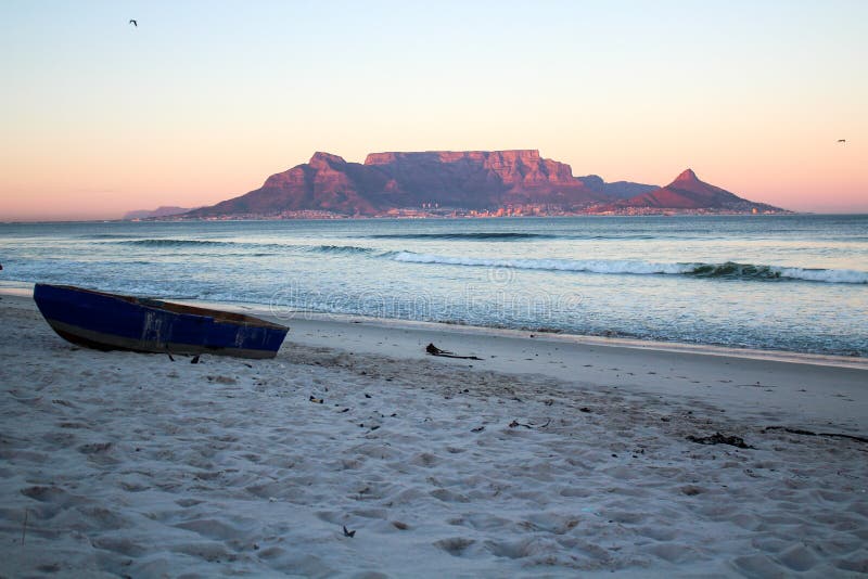 Table Mountain stock photo. Image of boat, photograph - 107072098