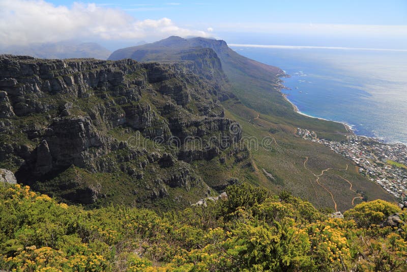 Table Mountain, South Africa Stock Image - Image of vacation, outdoors ...