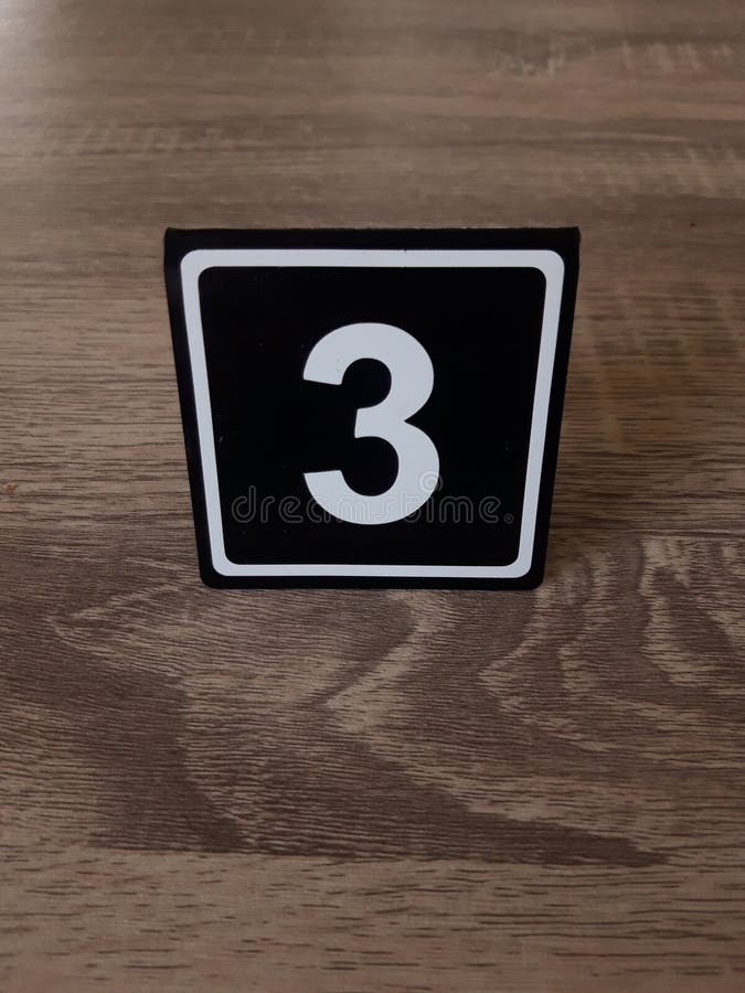 The Table Number Serves To Make it Easier for Visitors and You when ...