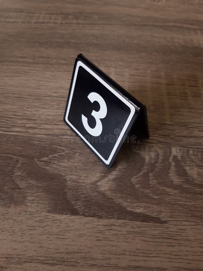 The Table Number Serves To Make it Easier for Visitors and You when ...