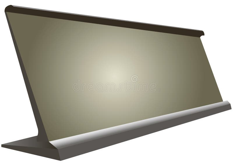 Table office signs stock illustration. Illustration of information ...