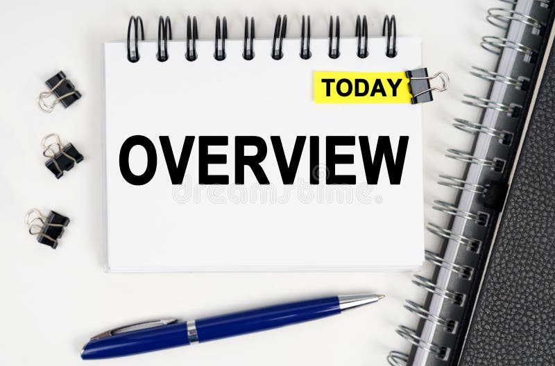 On the Table is a Pen and a Notebook with Inscriptions - Today and ...