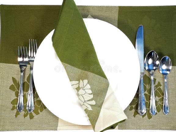 Table Placesetting stock image. Image of crockery, china - 1720721