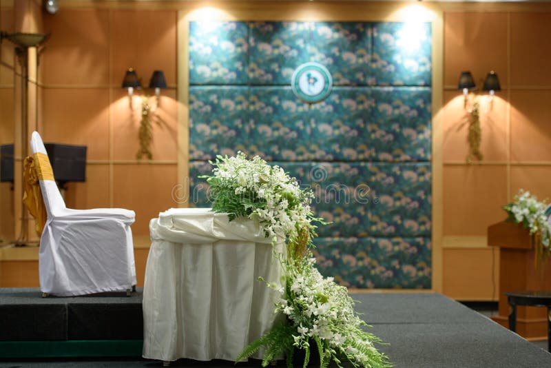 Table for president stock photo. Image of indoors, meeting - 101673670