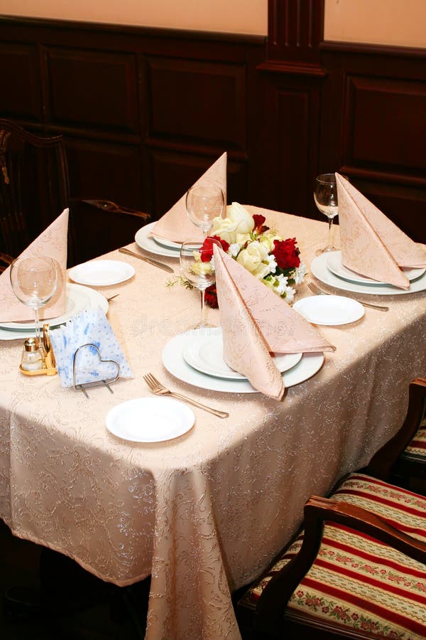 Table ready for people stock image. Image of elegance - 2810935