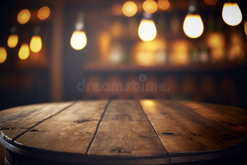 Table Restaurant. Created with Generative Ai Technology Stock Photo ...