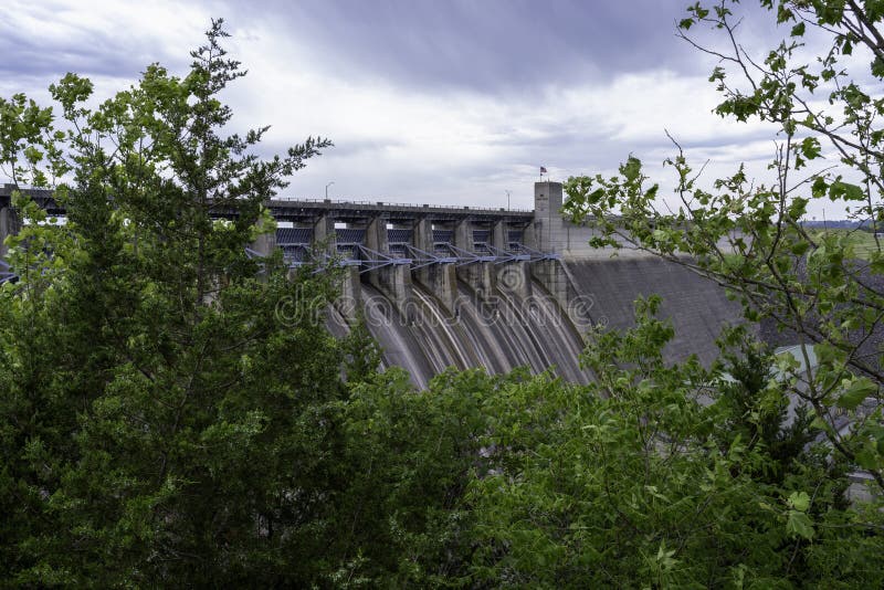 Massive and Impressive Table Rock Dam Stock Photo - Image of ...