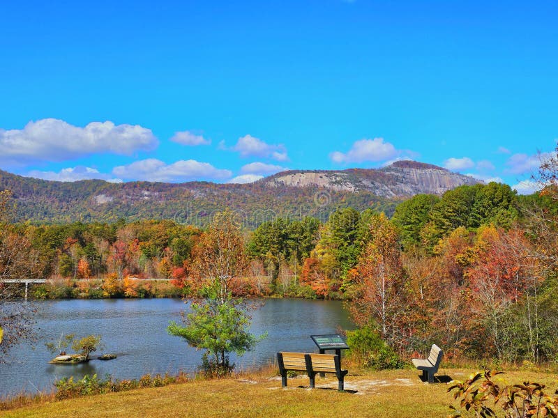 Table Rock Fall Colors stock photo. Image of colors - 331250836