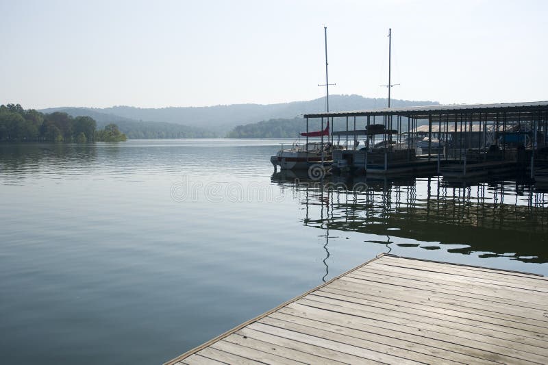 Table Rock Lake stock image. Image of dock, summer, calm - 8074355